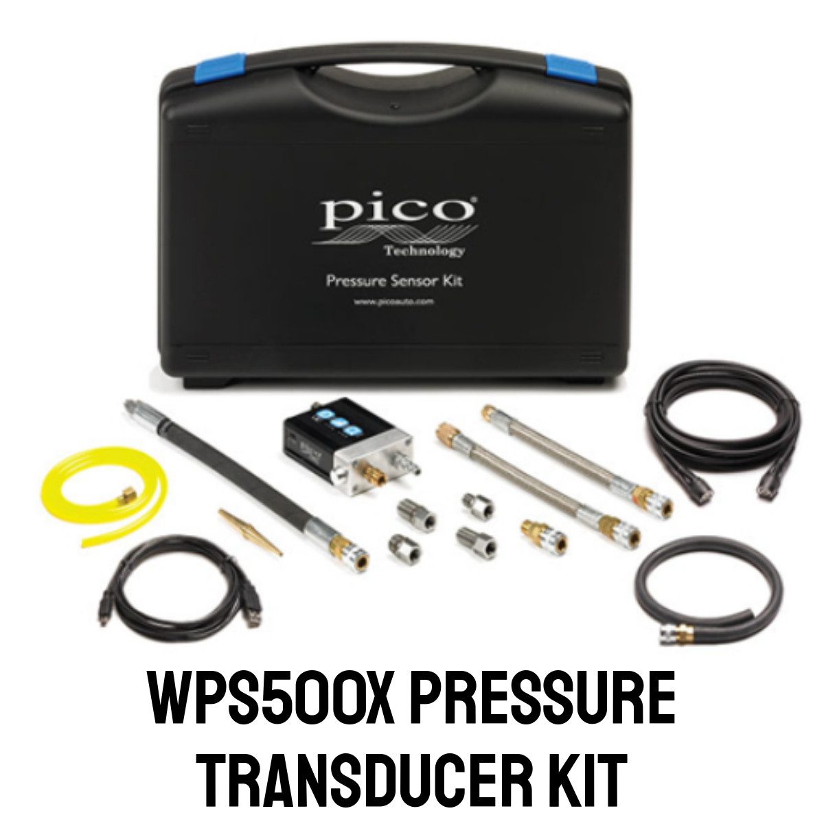 PP939 – WPS500X pressure transducer kit in case – A1 Diagnostic Solutions