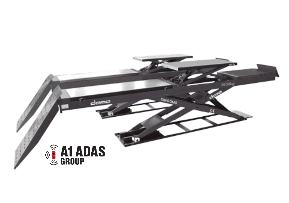 Dama HDM4.0MS Double Scissor Lift – 4 Ton Wheel Alignment and Service ...